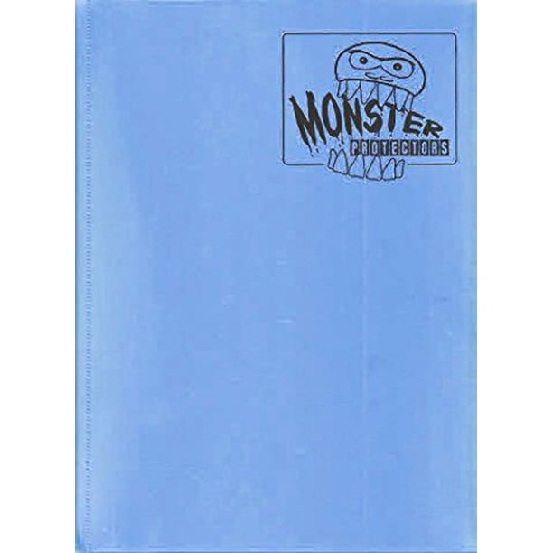 Monster Binder - 9 Pocket Trading Card Album - Matte Sky Blue (Anti ...