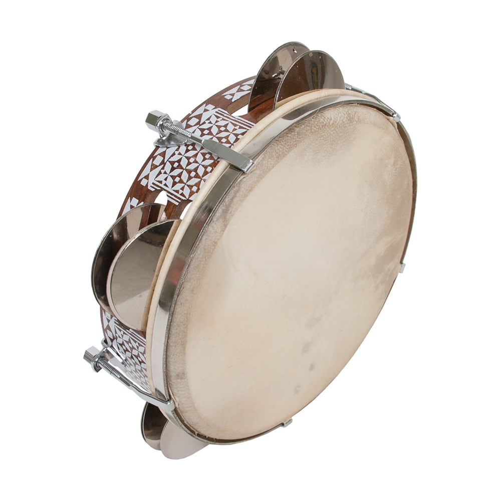 8 1/2" Egyptian Tambourine Drum - Tunable - Walmart.com - Walmart.com