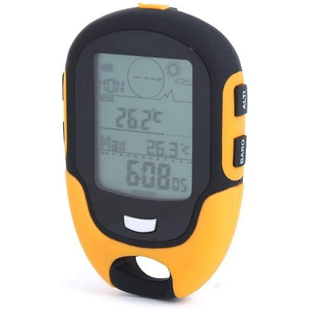 Car Altimeter Barometer,gps Digital Waterproof Outdoor Altitude Pre ...