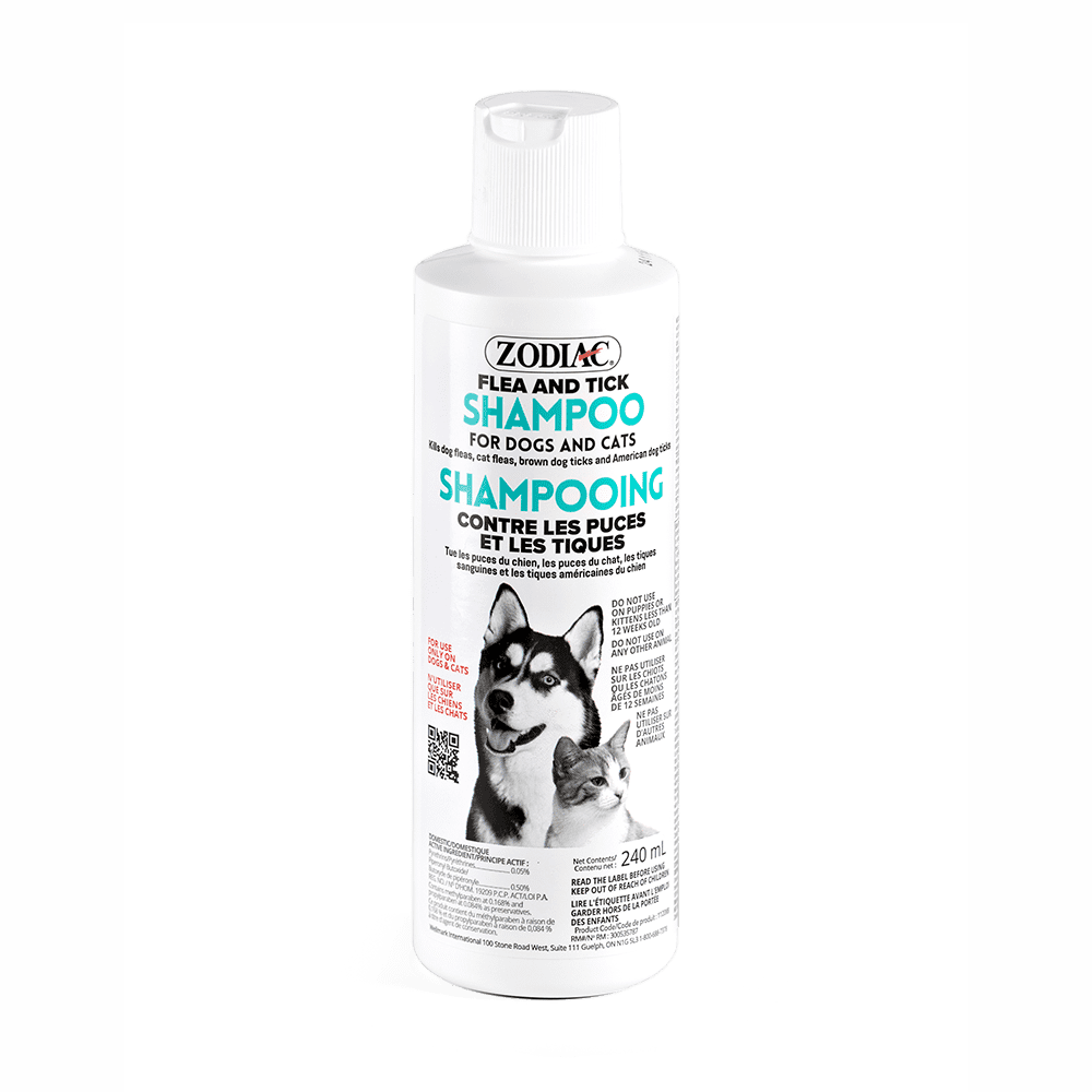 Click here for Zodiac Flea & Tick Shampoo For Dogs And Cats  240m... prices