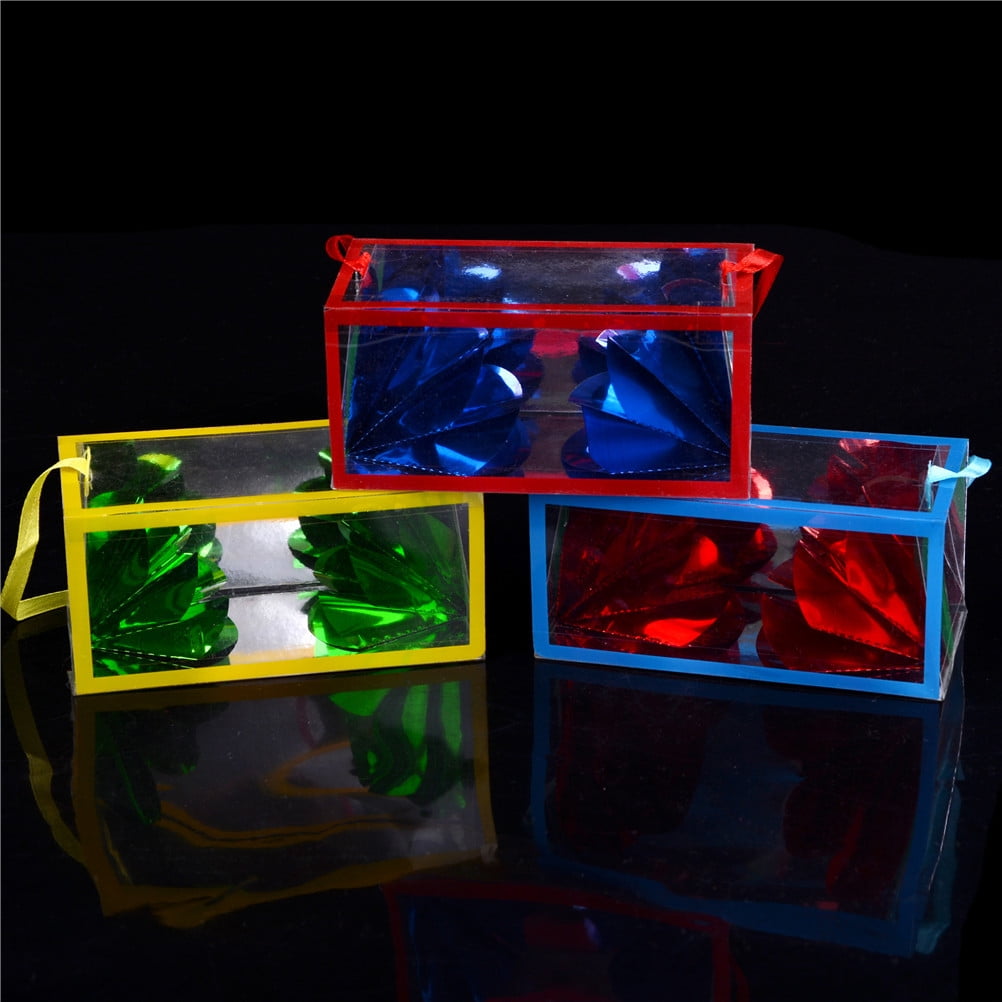 Magic Trick Flower Boxes From Empty Paper Bag Magician Stage Show Props ...