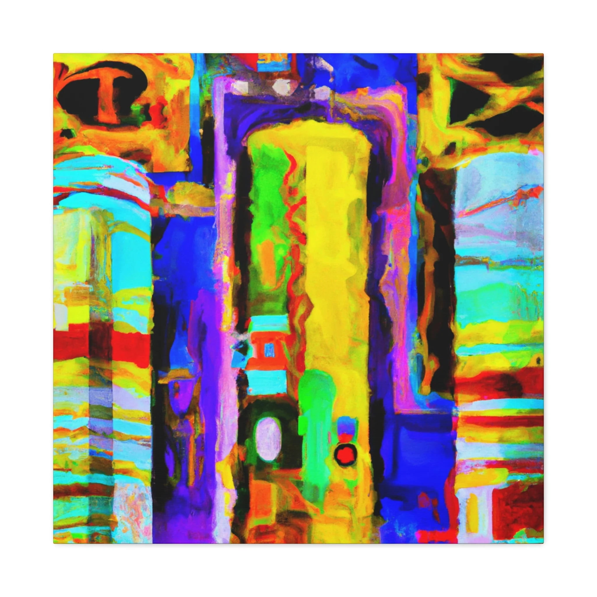 Test Tube Reflection - Canvas - Walmart.com