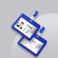 Work ID card holder clip hospital work badge chest badge doctor nurse ...