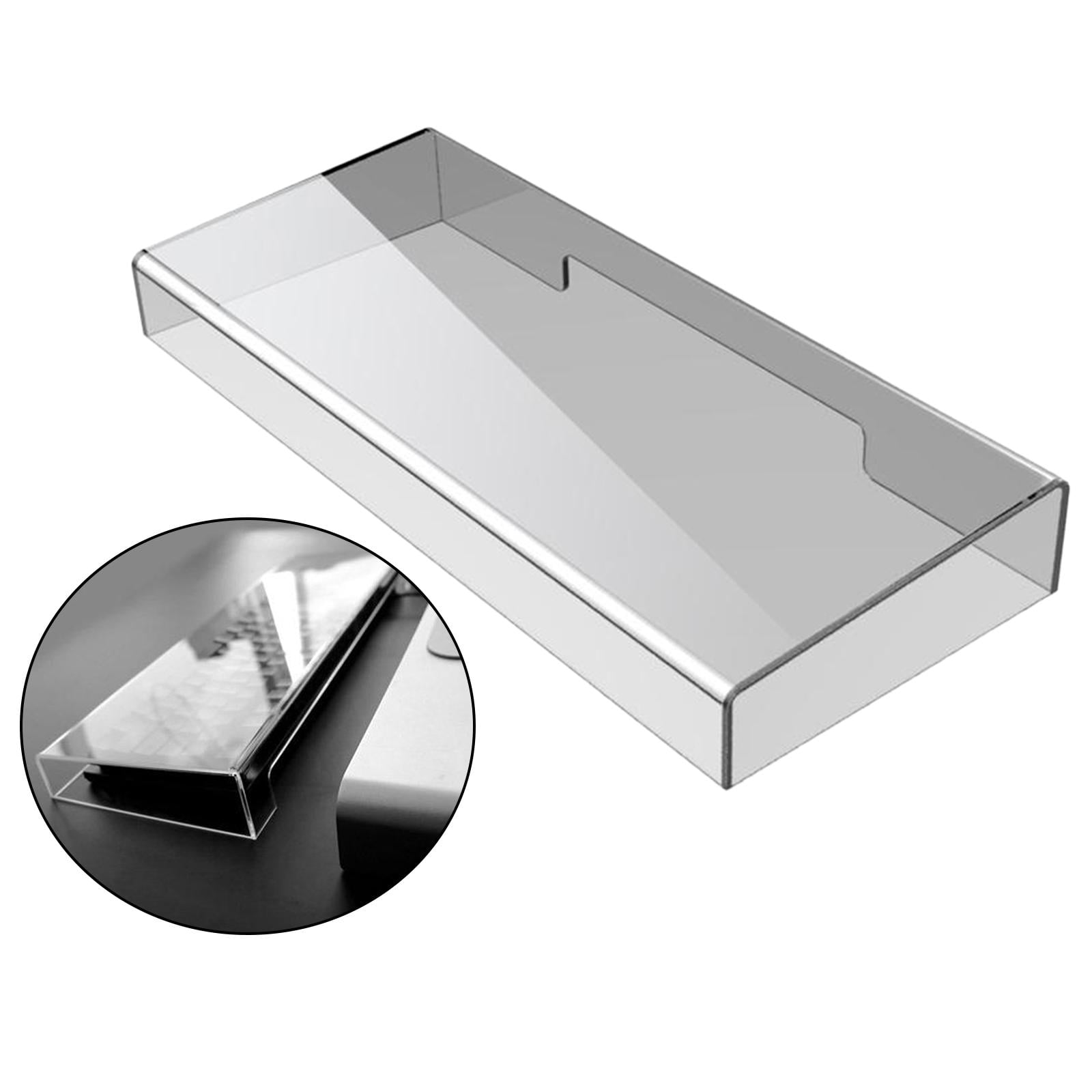 Acrylic Clear Keyboard Cover Dust- Hood Anti-Cat, Keyboard and Monitor ...