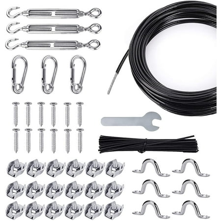 String Light Hanging Kit, Globe String Light Suspension Kit, Outdoor ...