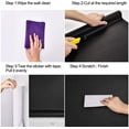 (3 pack) Abyssaly Matte Black Wallpaper Peel and Stick Wallpaper ...