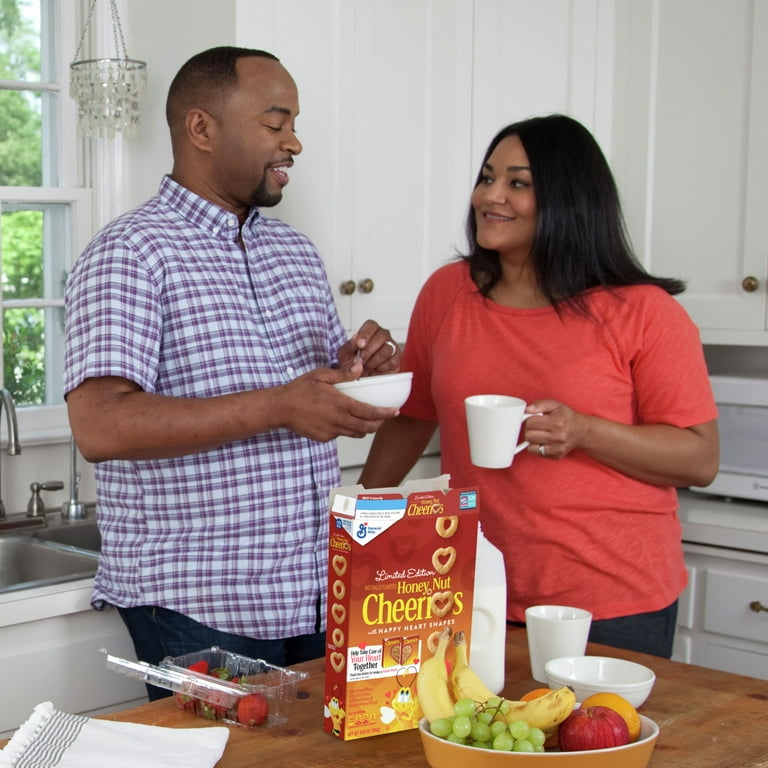Family Eating Cereal