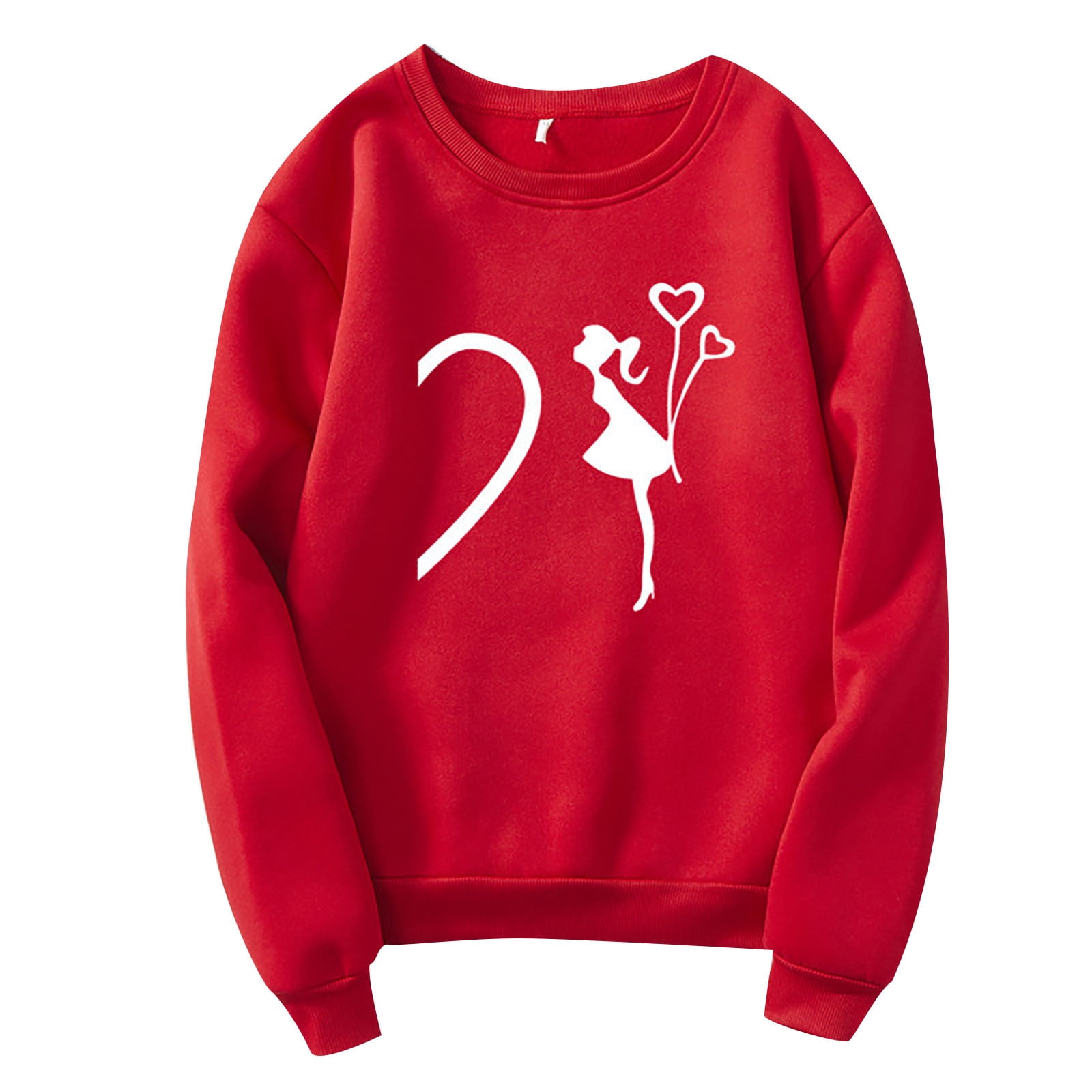 Click here for Unbranded Couple Print Plus Velvet Long Sleeve Rou... prices