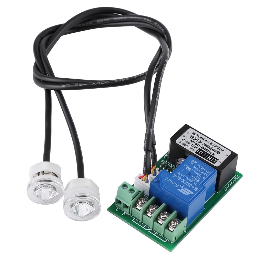 Topincn Water Level Detection Sensor Module Infrared Liquid Double Level Alarm Control Liquid