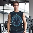 XFeng Mens Drop Arm Tank Tops Gym Workout Sleeveless Muscle Shirts Cut ...