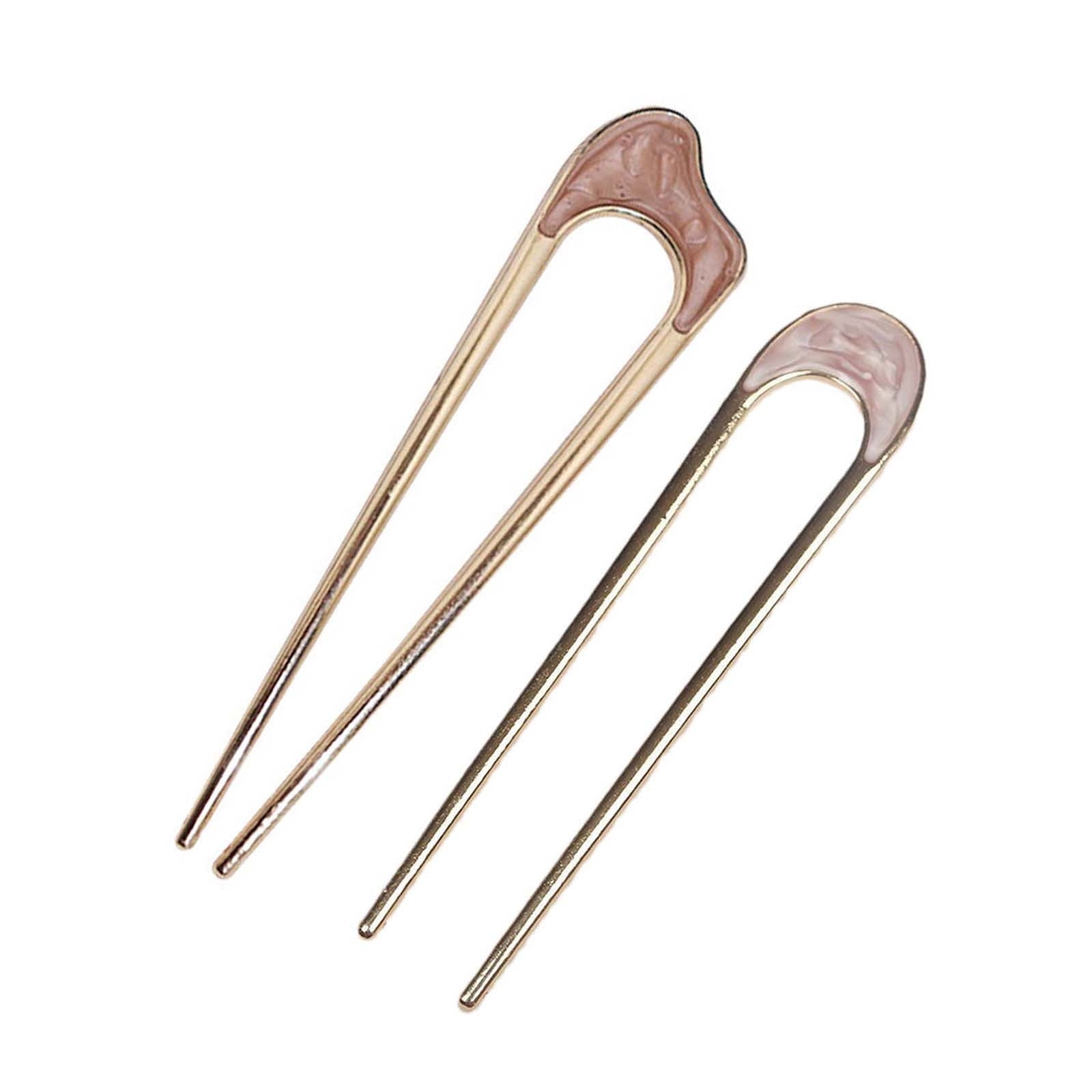 Click here for Fcbaudy 2pcs French Hair Pin New U-Shaped Hair Pin... prices