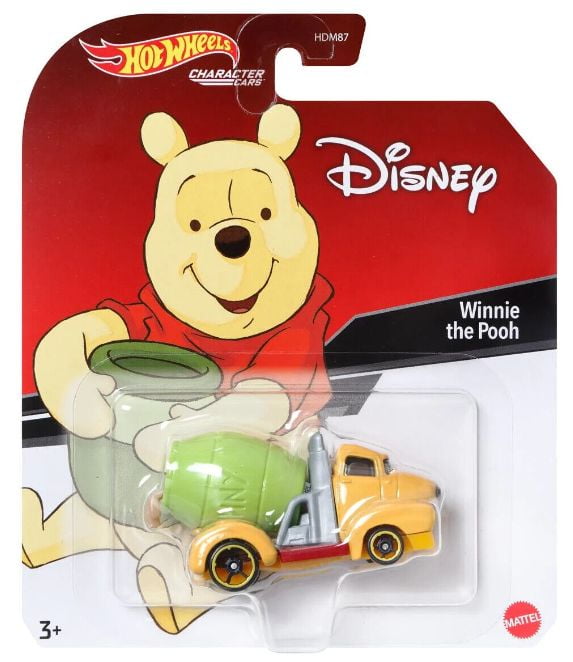 Hot Wheels Character Cars Disney Winnie the Pooh - Walmart.com
