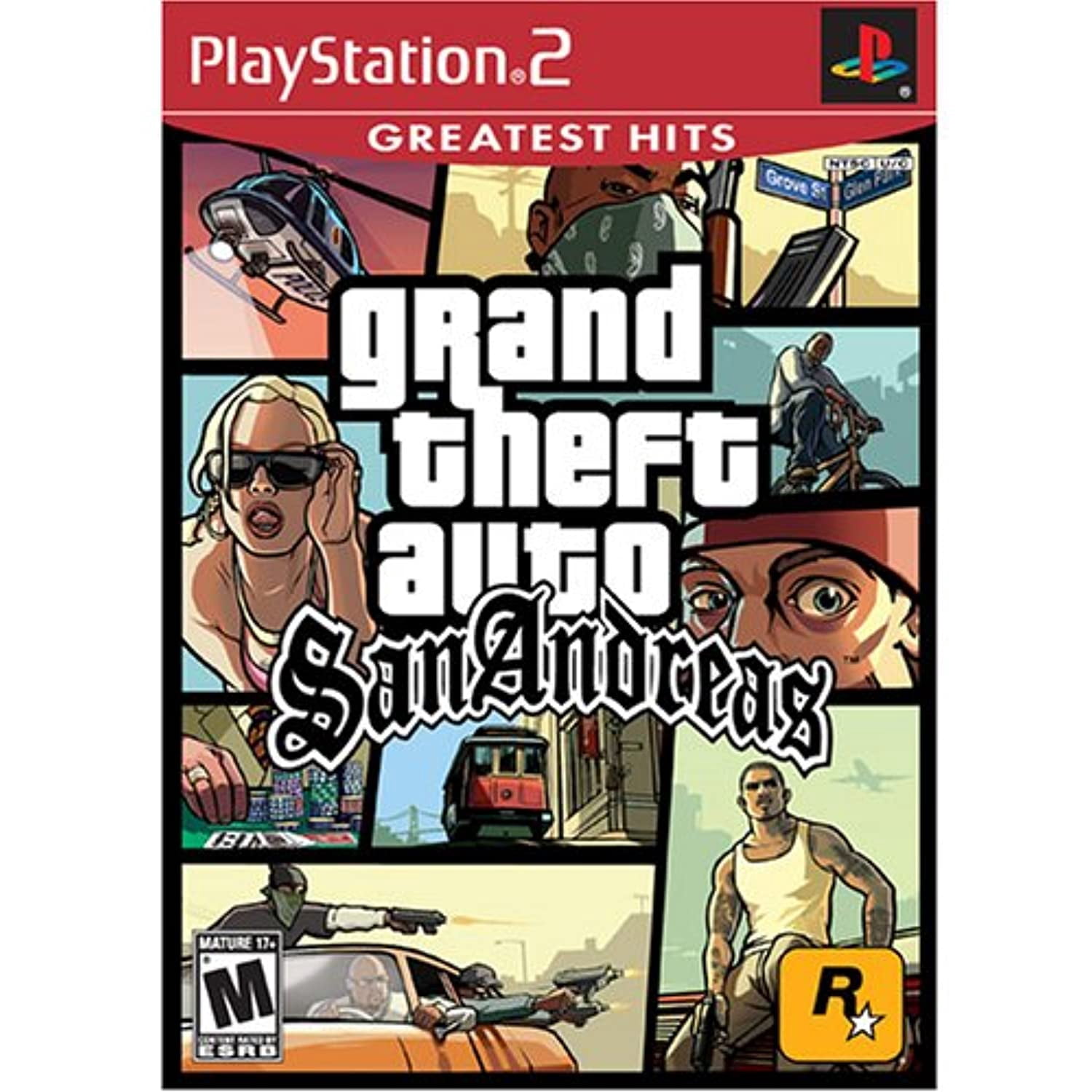 Grand Theft Auto San Andreas Greatest Hits PlayStation 2 Walmart Grand Theft Auto San Andreas Greatest Hits PlayStation 2 Walmart
