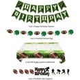 Finypa Football Party Decorations Kit with Cupcake & Cake Toppers ...