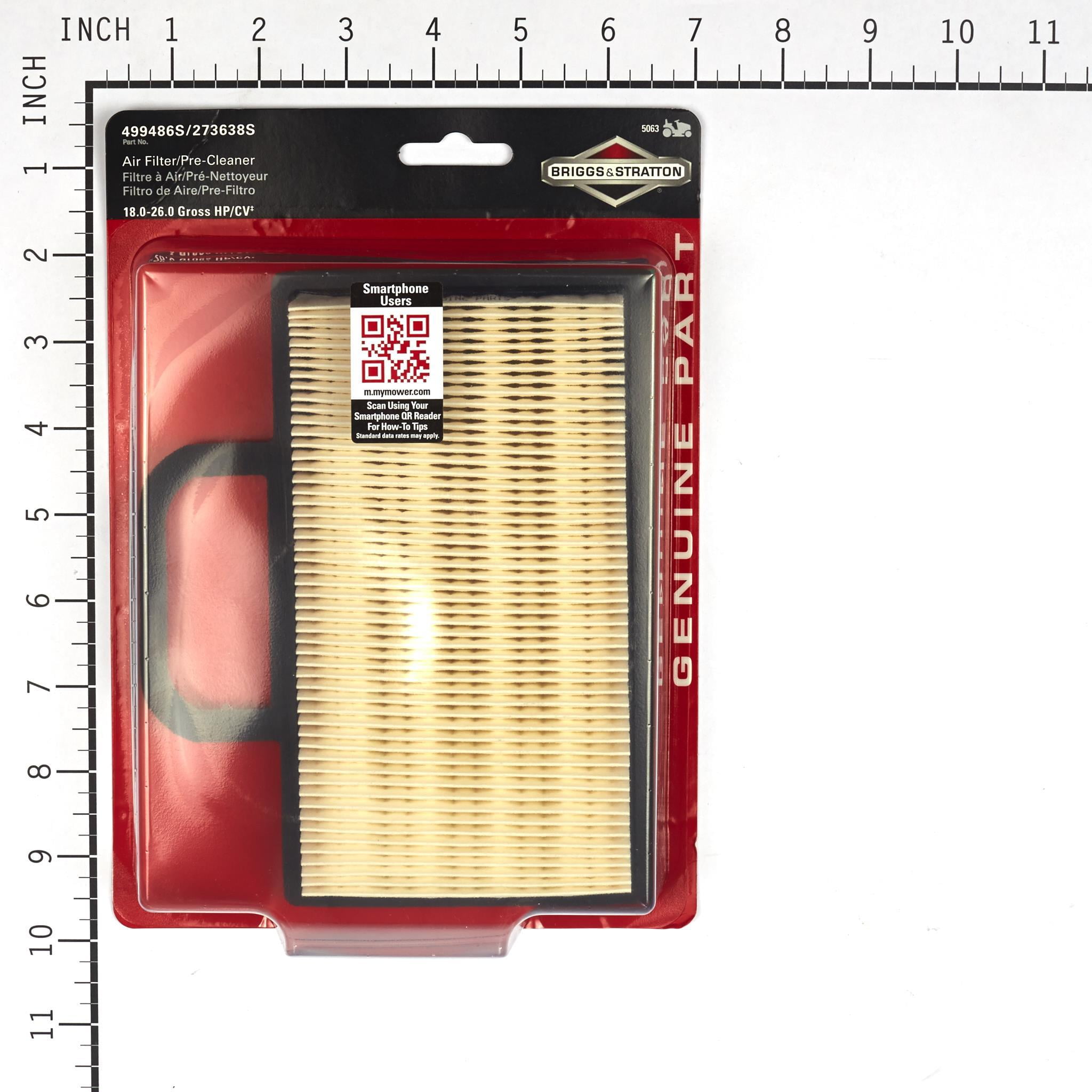 Lawn Mower Replacement Parts HEYZLASS 499486S 698754 Air Filter ...