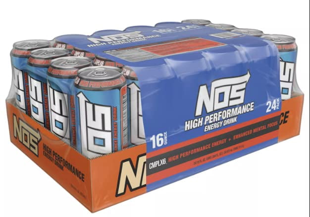 Buy NOS High Performance Energy Drink 16 oz. cans, 24 pk. A1 Online at ...