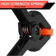 Romeda 12 Pack Spring Clamps 3.5 Inch Plastic Clips Heavy Duty Backdrop ...