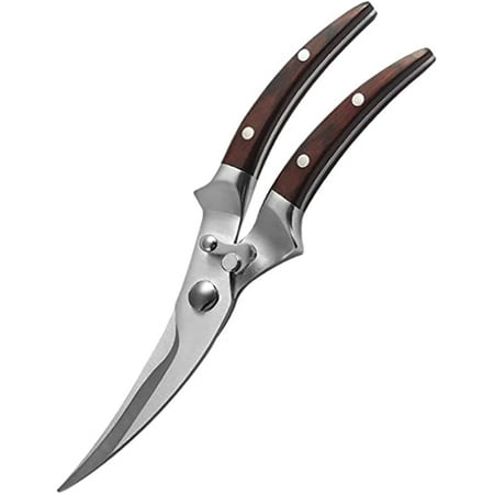 Poultry Shears,Stainless Steel Kitchen Scissors Heavy Duty Meat ...