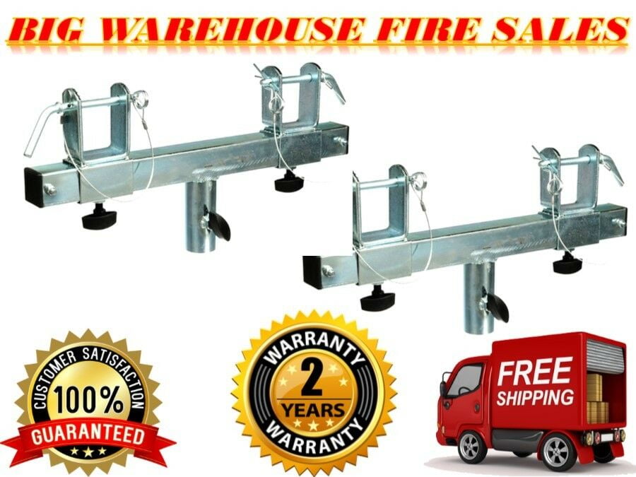 (2) Triangle or Square Truss Adapter Bracket Tripod Stand Support T ...