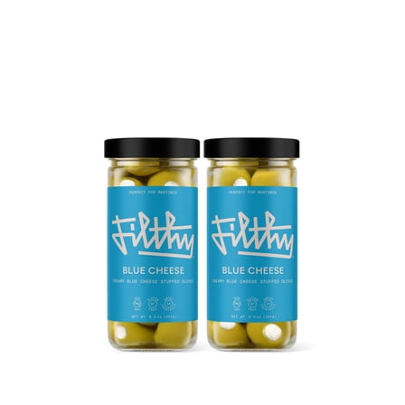 Filthy Pimento Stuffed Olives, 8.5 Oz Jar, Cocktail Garnish - Walmart.com