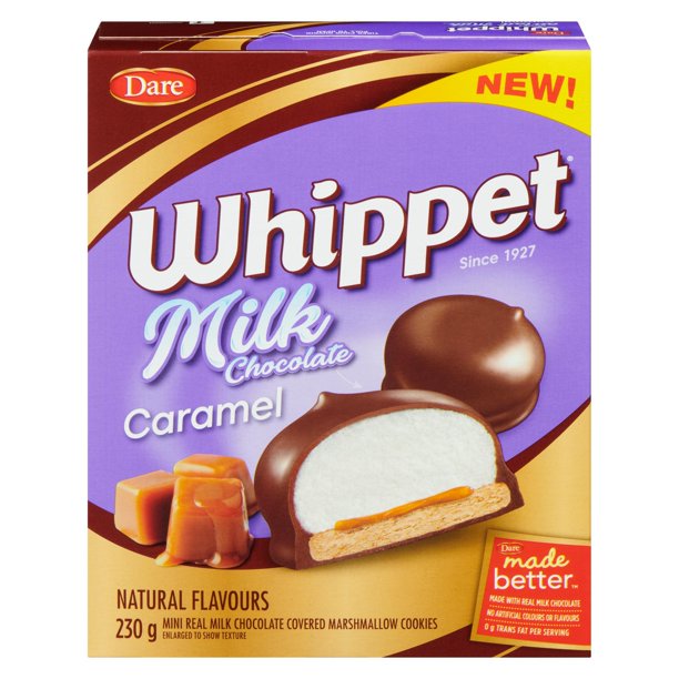 Whippet Milk Chocolate Caramel, Dare, 230g - Walmart.ca