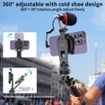 VRIG MG-03 Magnetic Holder Tripod Mount with Cold Shoe 1/4 Thread 360 ...