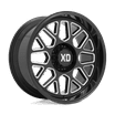 XD Aluminum Rim XD847 OUTBREAK 20X10in Satin Black with Gray Tint ...
