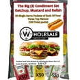 Wholesale Move Out Condiment Variety Pack, 150 Single Serve Packets ...