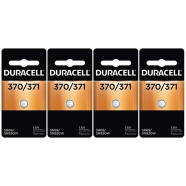Energizer 371/370 1.55V Silver Oxide Watch Batteries, Replace SR920W ...