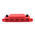Power Distribution Terminal Block with Cover with 5 Post (1/4", 5/16 ...
