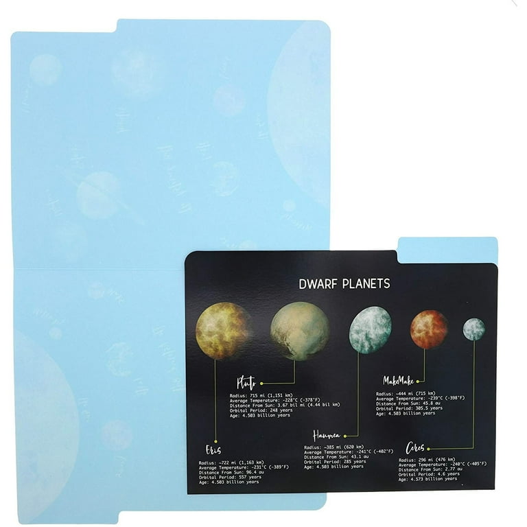 Solar System Cover For Folders