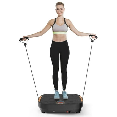 PowerFit Elite Vibration Platform with Exercise Bands and Remote Model ...