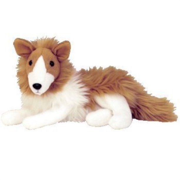 Ty Beanie Baby - Cassie the Collie Dog Plush (NO TY HANG TAG) - Walmart.com