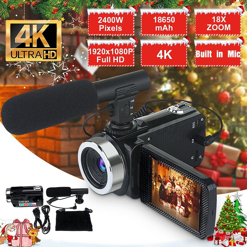 Full HD 1080P 24MP 3'' LCD Digital Camcorder Video Camera 18X Zoom DC5V ...