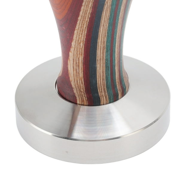 Oubit Coffee Tamper,Colorful Wood Coffee Flat Coffee Powder Hammer ...