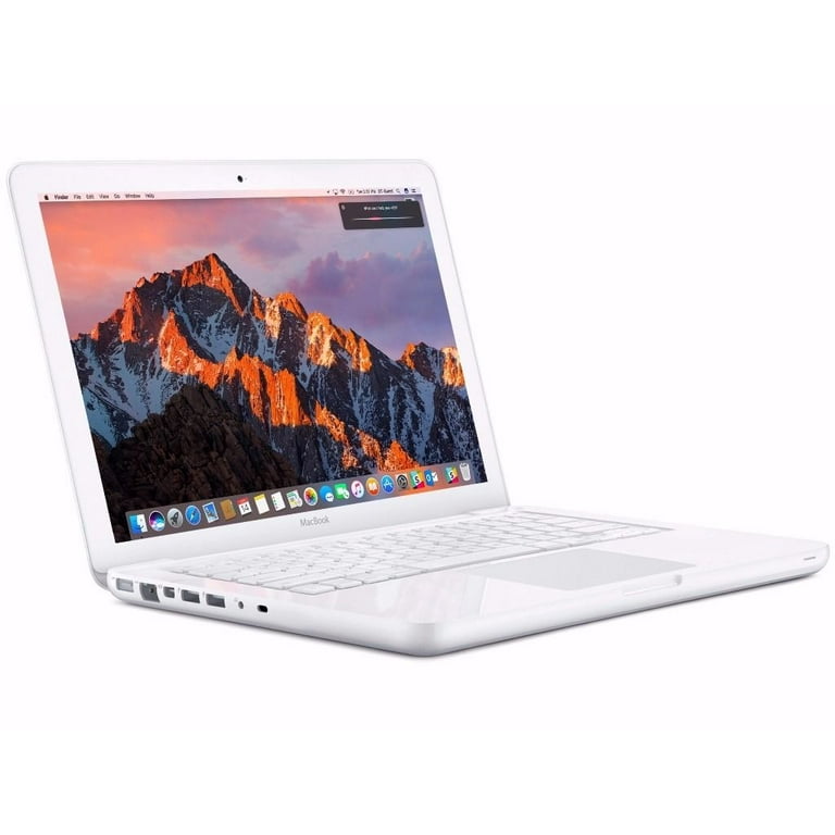 White Apple Laptop