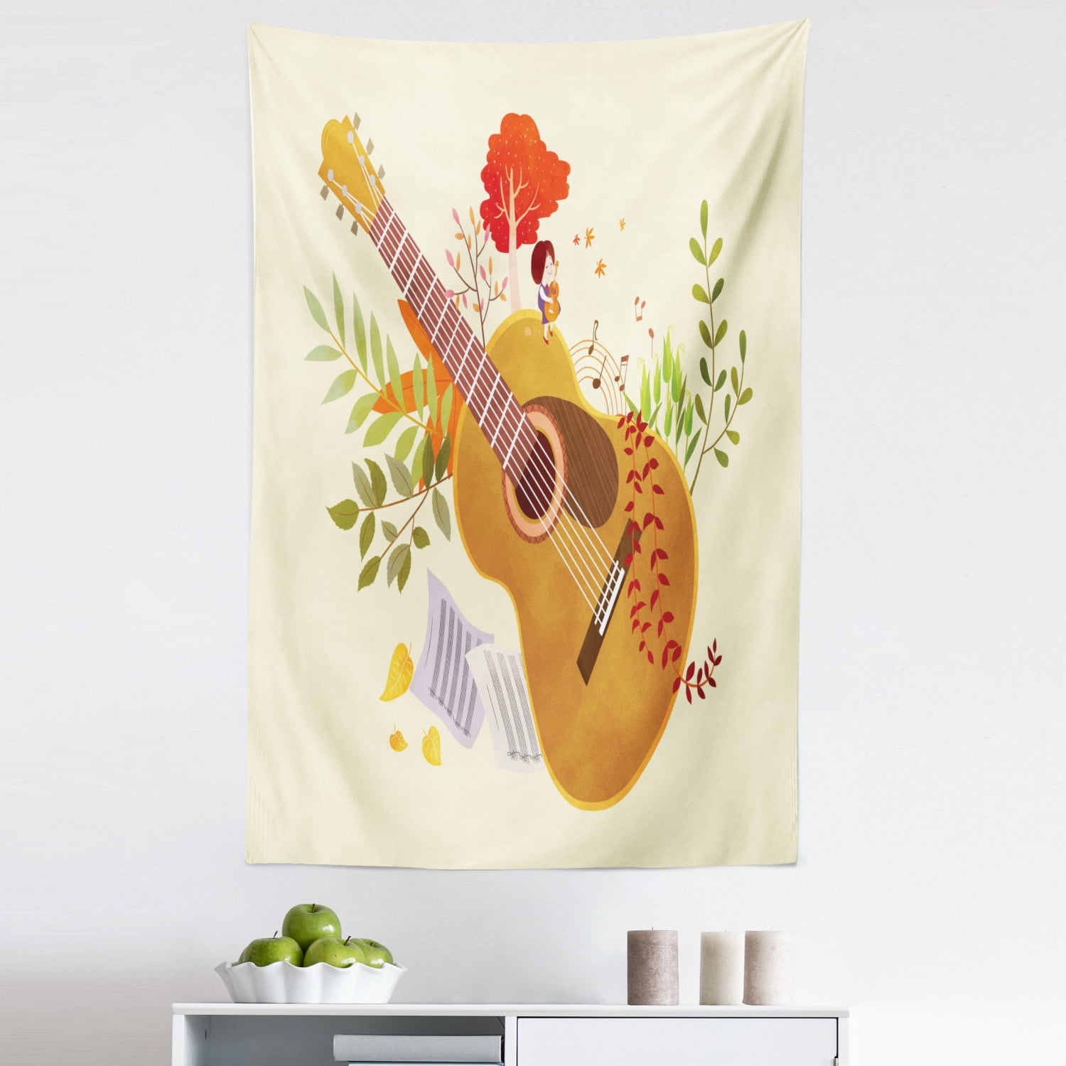 Gingko Tapestry, Spring Music Guitar Harvest Nature Growth Inspiration ...