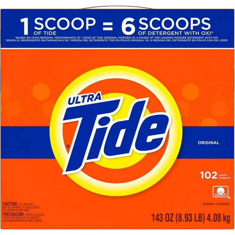 High efficiency powder laundry detergent store