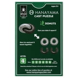 Hanayama Level 4 Cast Puzzle, Donuts - Walmart.com