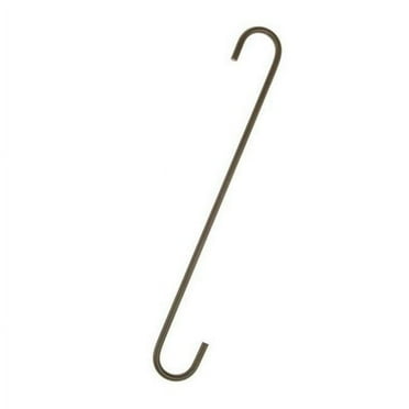 Panacea 86215 Black Steel 12 in. H S-Hook Extender Hook - Walmart.com