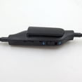 Black 3.5mm Replacement Headphone Cable with Volume Control for ...