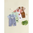BemeyourBBs Newborn Baby Boys Golf Football Game Day Outfit Infant Baby ...