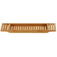 Zeek Natural Solid Wood Bathtub Tray Caddy ZBC3409 - Walmart.com