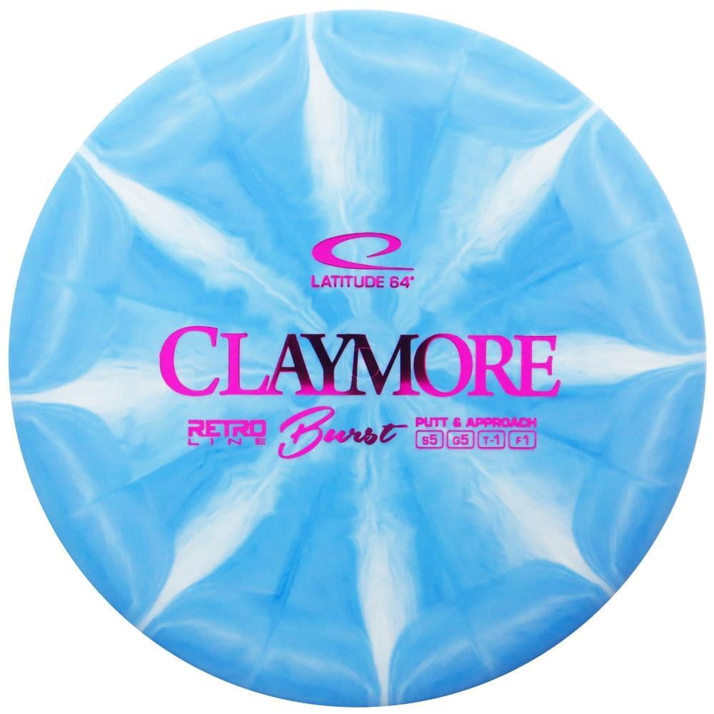 Latitude 64 Retro Burst Claymore Midrange Golf Disc - Walmart.com
