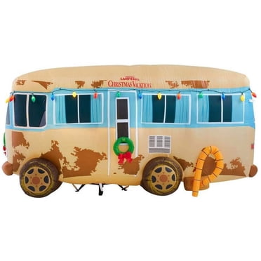 7.5FT National Lampoon's Holiday Inflatable RV: Blow Up Yard Decor with ...