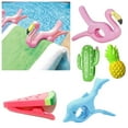 Cute Beach Towels Clips Sunbeds Lounger Decorative Clothes Pegs Pins ...