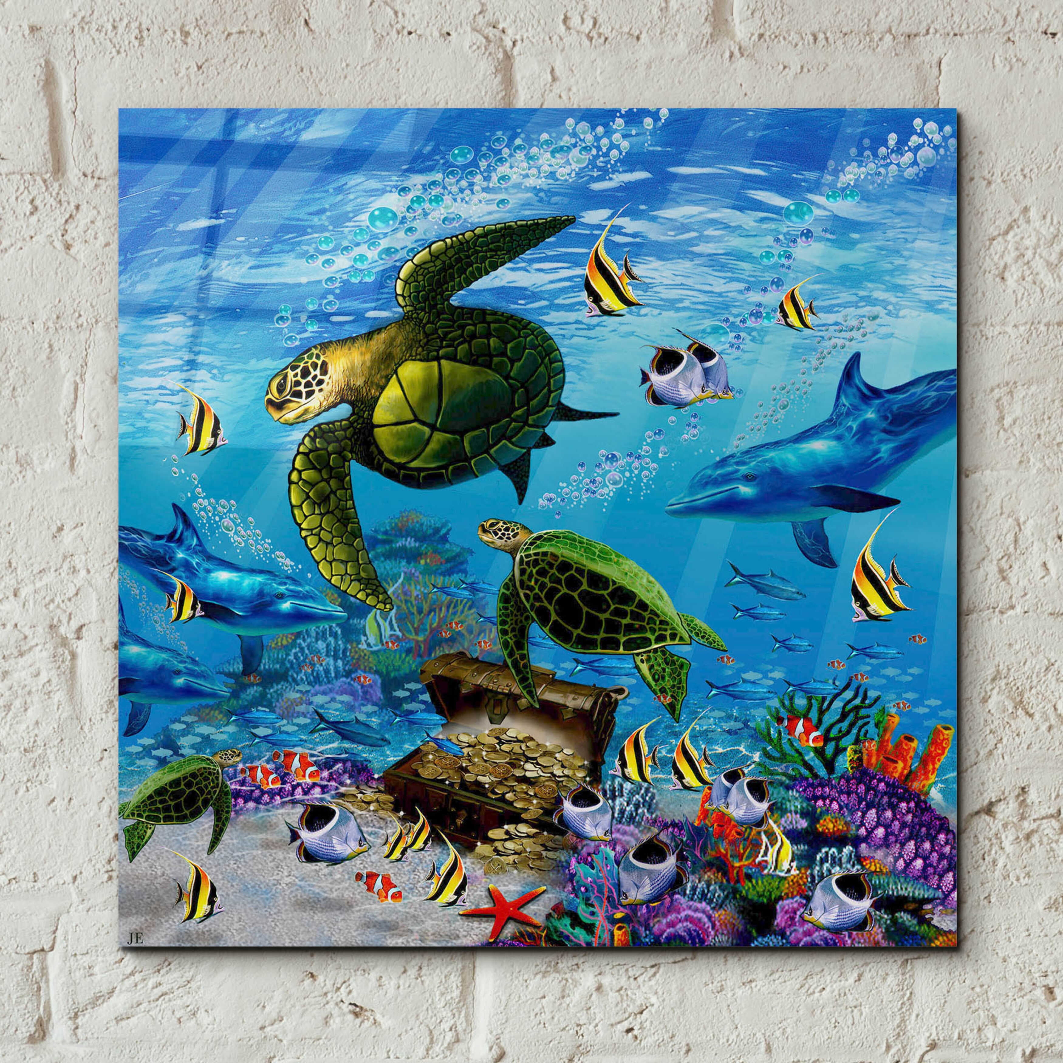 Acrylic Turtle Painting