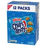 CHIPS AHOY! Mini Original Chocolate Chip Cookies, 12 Snack Packs ...