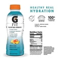 Gatorade Fit Tropical Mango Electrolyte Beverage, 16.9oz Bottles ...