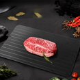 ACDANC Quick Defrosting Tray for Frozen Meat,9 X 6.5In Defrosting Board ...